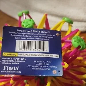Hoberman | Toys | Hoberman Mini Sphere Expanding From 5 To 2 Inches ...